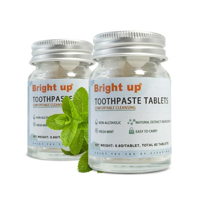 Solid Tooth Oral Care Tablet Day And Night Teeth Whitening Toothpaste Pills