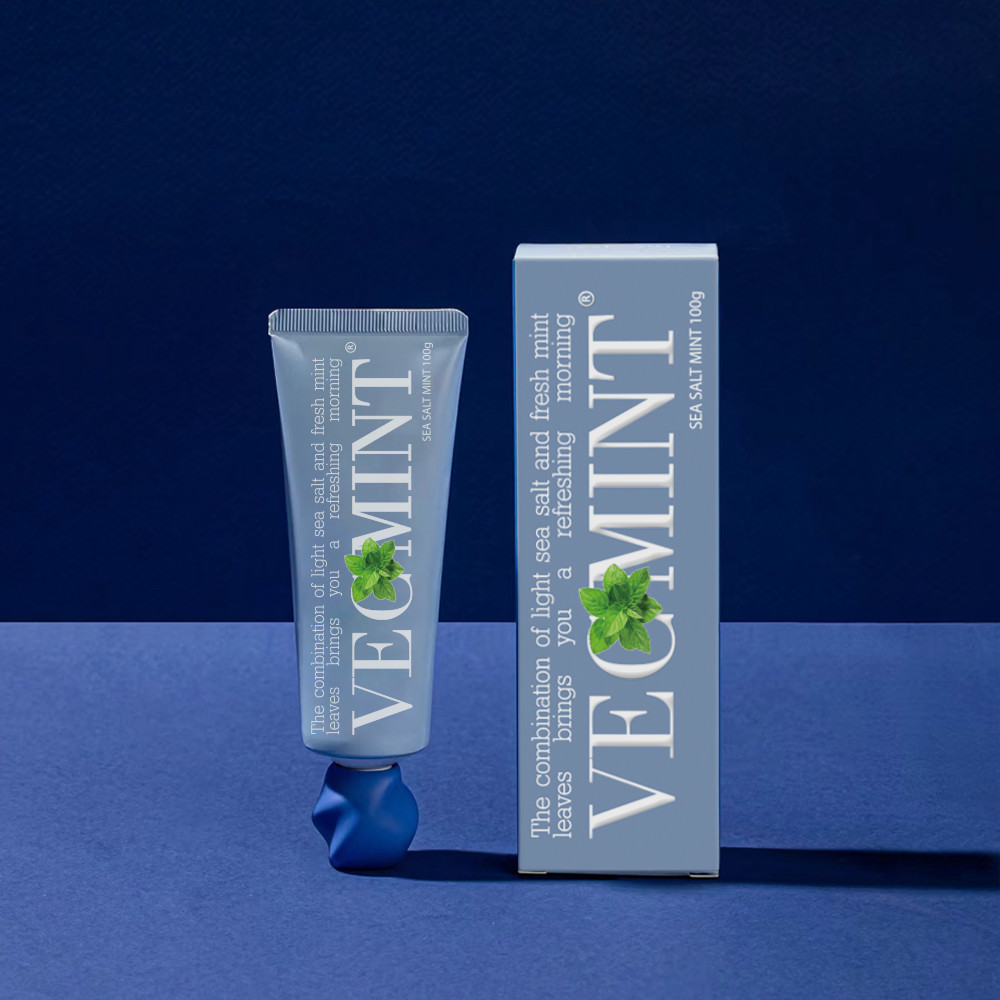 VECMINT Sea Salt & Fresh Mint Toothpaste - Leaves Your Mouth Refreshed ...