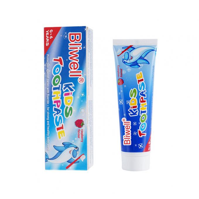 50G Raspberry Flavored Organic Children'S Toothpaste With Fluoride